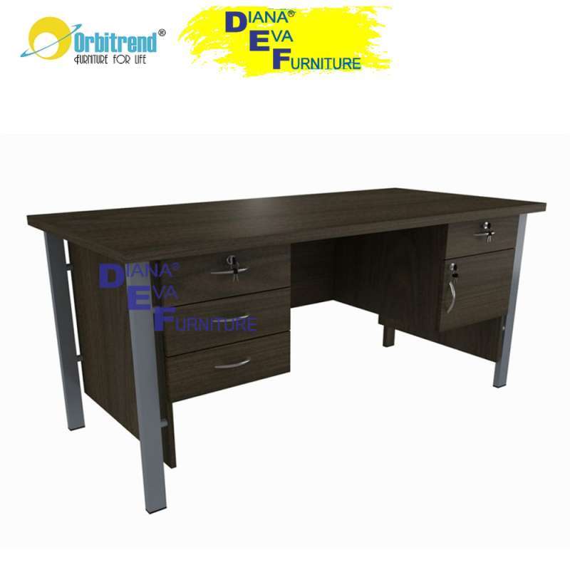 Promo Meja Kantor Orbitrend Ost 1080 / Office Table 1 Biro Diskon 24% ...