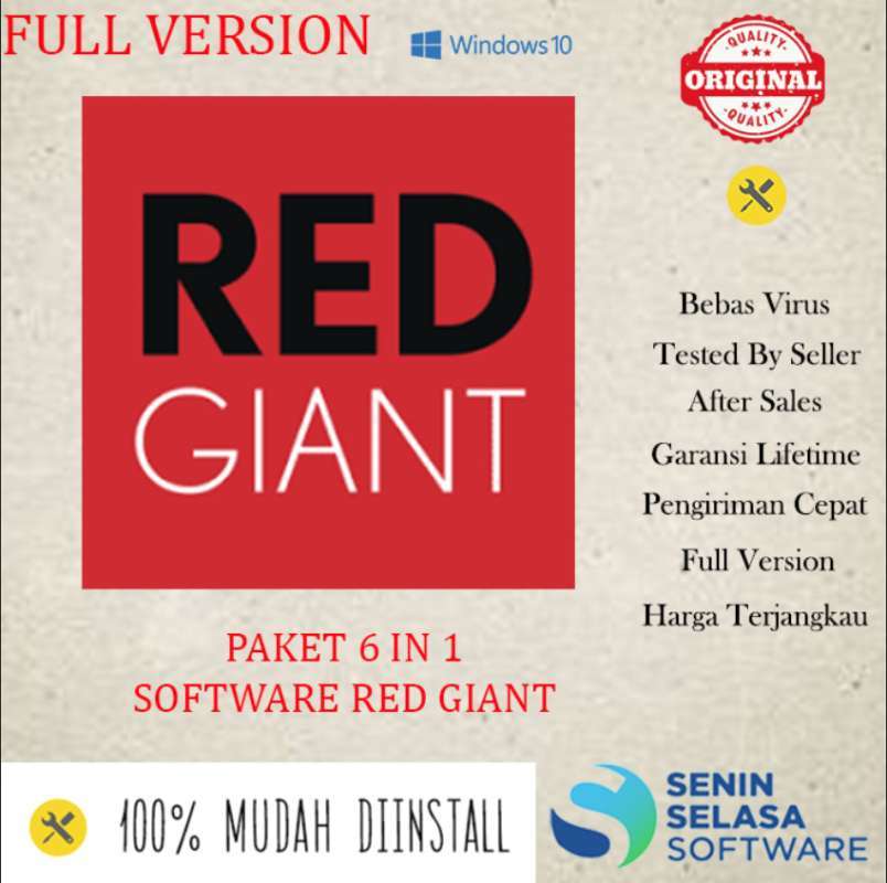 Jual Paket Red Giant Collection 6 In 1 [windows] Di Seller Seninselasa ...