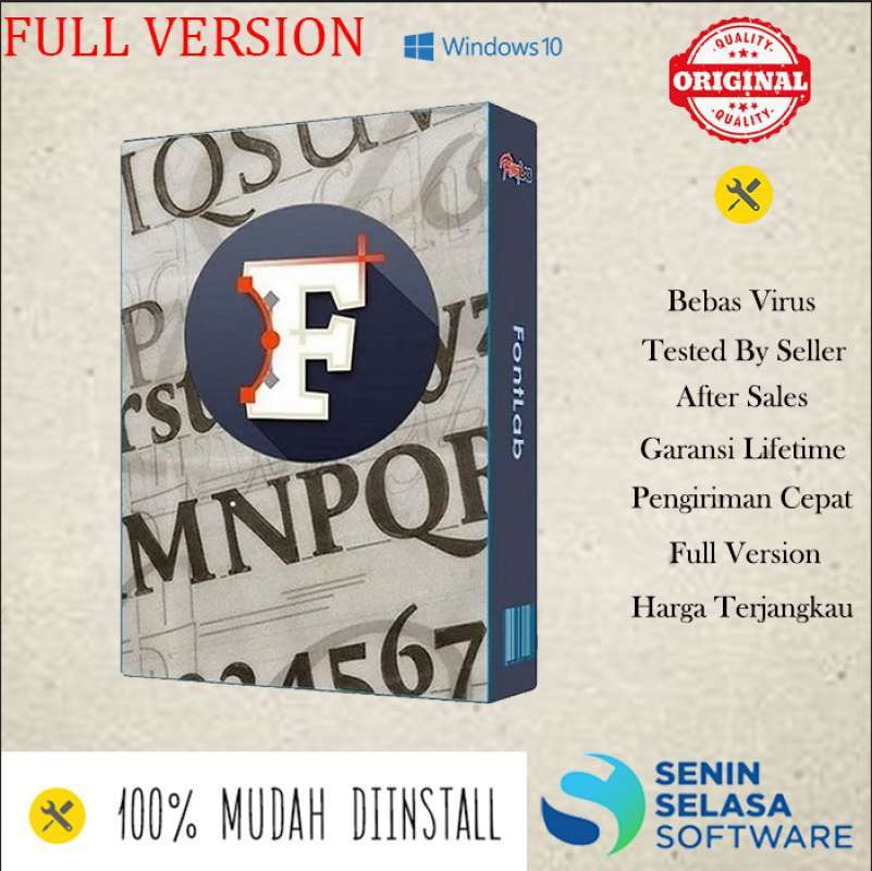 Jual Software Font Editor: Fontlab 7 [windows] Di Seller Seninselasa ...