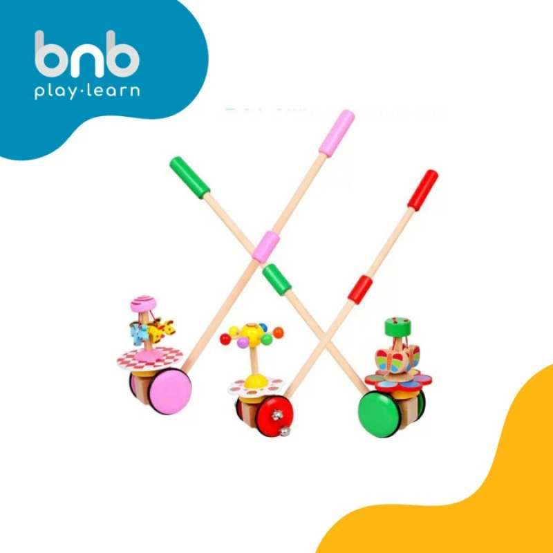 Jual TROLLEY WOODEN KIDS MAINAN DORONG DAN TARIK ANAK di Seller Rainbow ...