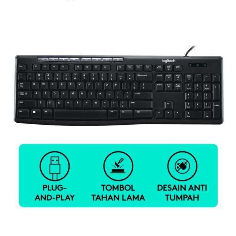 Jual Keyboard Logitech K200 Usb Keyboard Usb K200 Logitech Di Seller Naga Jaya Computer