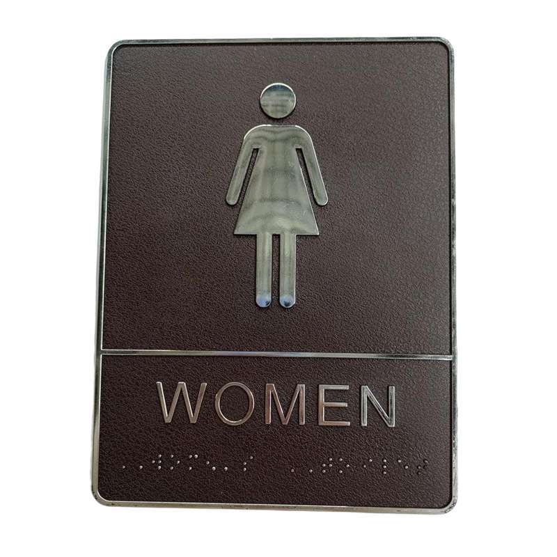 Jual Rustic Restroom Sign Toliet Door Sign with Lettering DIY for ...