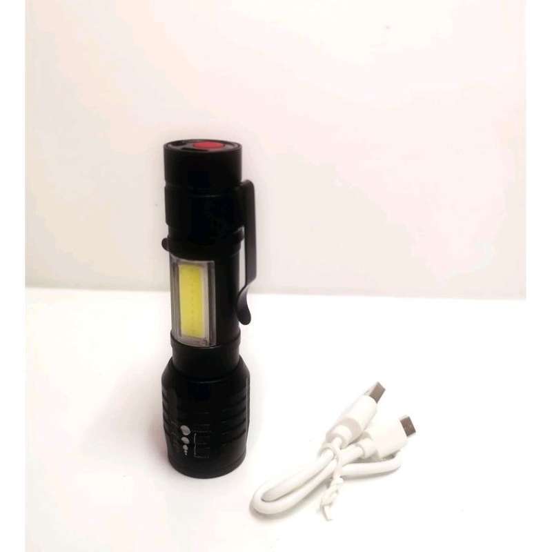 Promo Senter Swat Zoom Led Cob / Senter Mini / Senter Genggam Diskon 45 ...