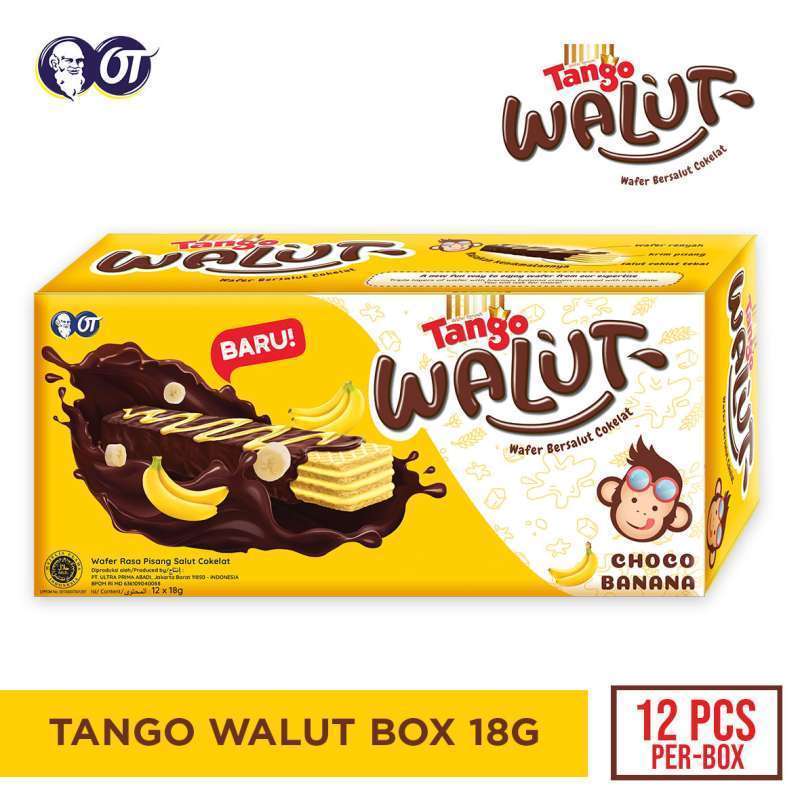 Jual WAFER TANGO WALUT 18GR [1 BOX ISI 12PCS] di Seller thio aneka ...