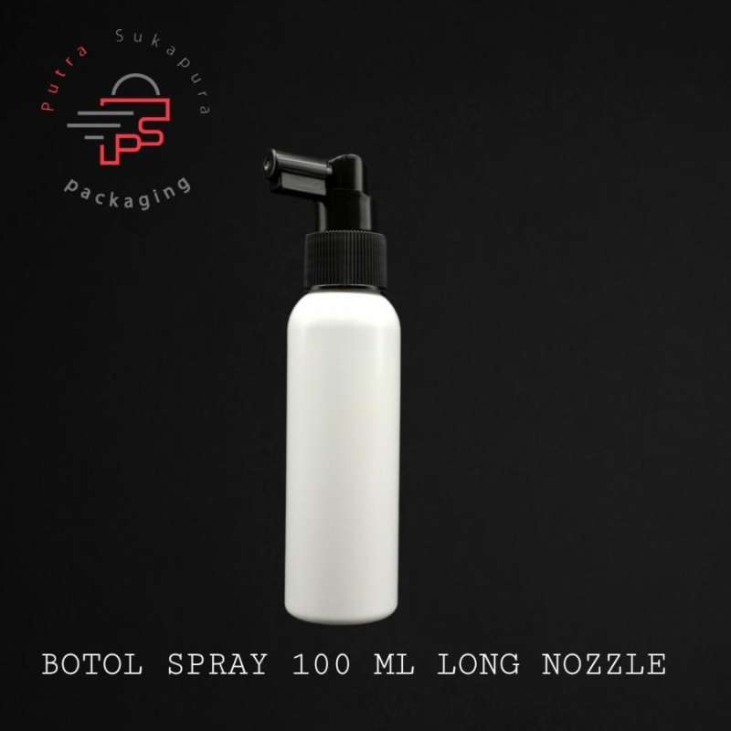 Jual Botol Spray 100ml Putih Long Nozzle / Botol Spray 100 ml di Seller ...