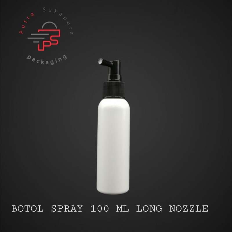 Jual Botol Spray 100ml Putih Long Nozzle / Botol Spray 100 ml di Seller ...