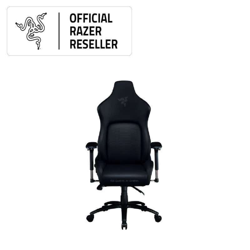 Jual Razer Iskur – Black Gaming Chair with Built-in Lumbar Support di ...
