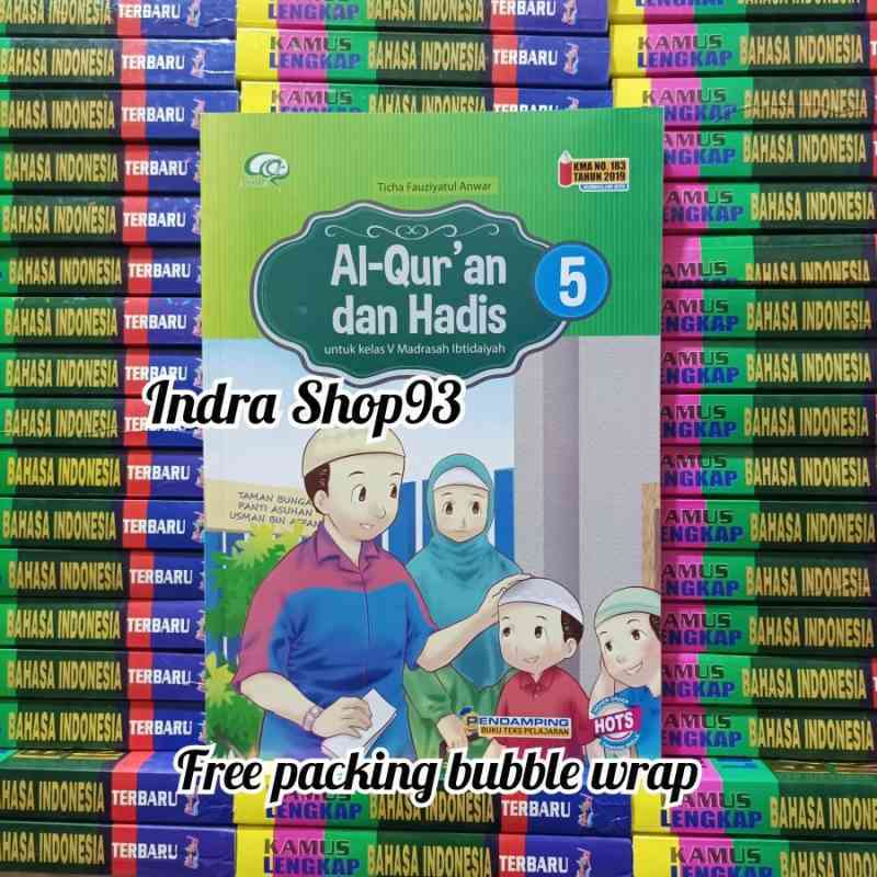 Jual Buku Al-Quran dan Hadis Untuk Kelas 5 Mi KMA 2019 Aqila hots di Seller Indra Shop93 - Kota ...