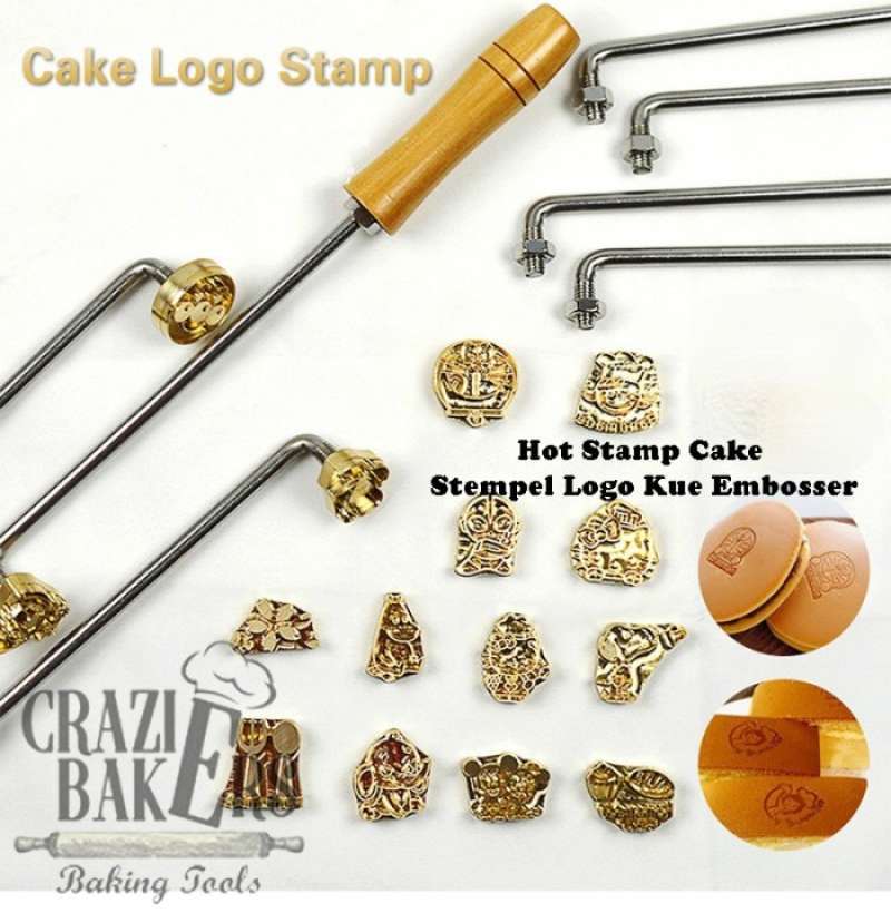 Promo Hot Stamp Cake Stempel Logo Kue Embosser Diskon 15% di Seller ...