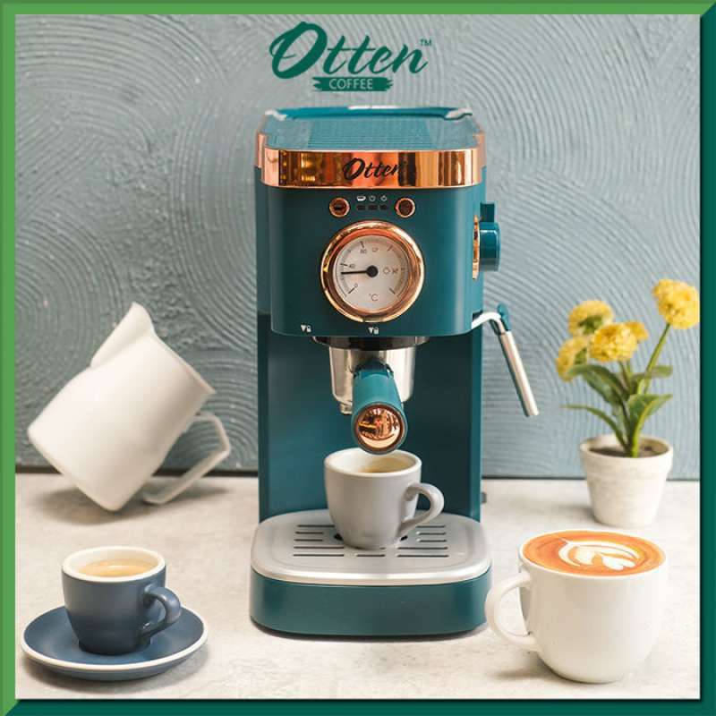 Jual Otten - Mesin Kopi Espresso 15 Bar (Retto Blue) di Seller Otten ...