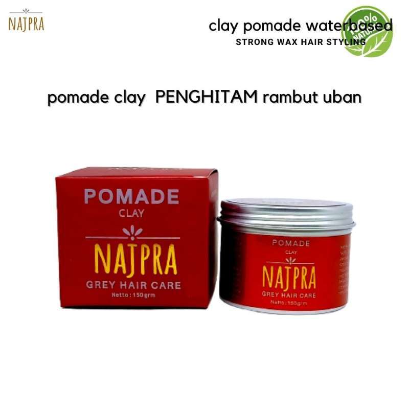 Jual Minyak rambut pria biar lemes dan lurus najpra pomade clay ...