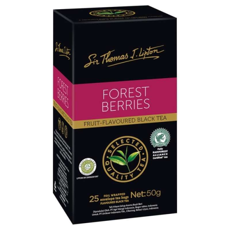 Jual Lipton Tea Bag Teh Kemasan Celup Seduh Sir Thomas Lipton Forrest ...