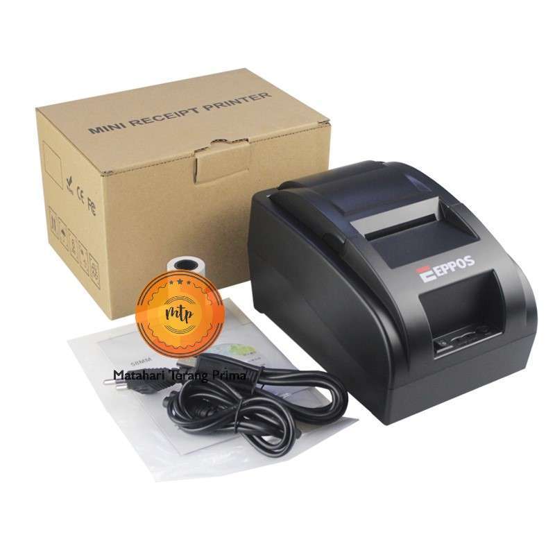 Jual Printer Kasir Thermal Eppos 58mm T58h - Usb Terlaris Di Seller Matahari Terang Prima ...