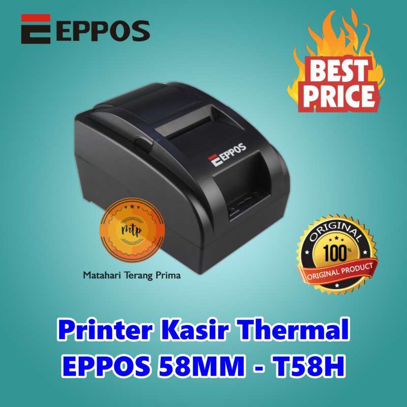 Jual Printer Kasir Thermal Eppos 58mm T58h - Usb Terlaris Di Seller Matahari Terang Prima ...