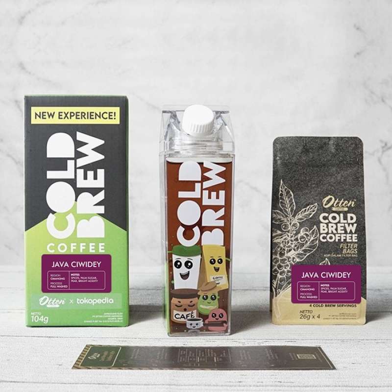 Jual Kopi Cold Brew - Arabica Java Ciwidey (Exclusive Tumbler Tokopedia ...