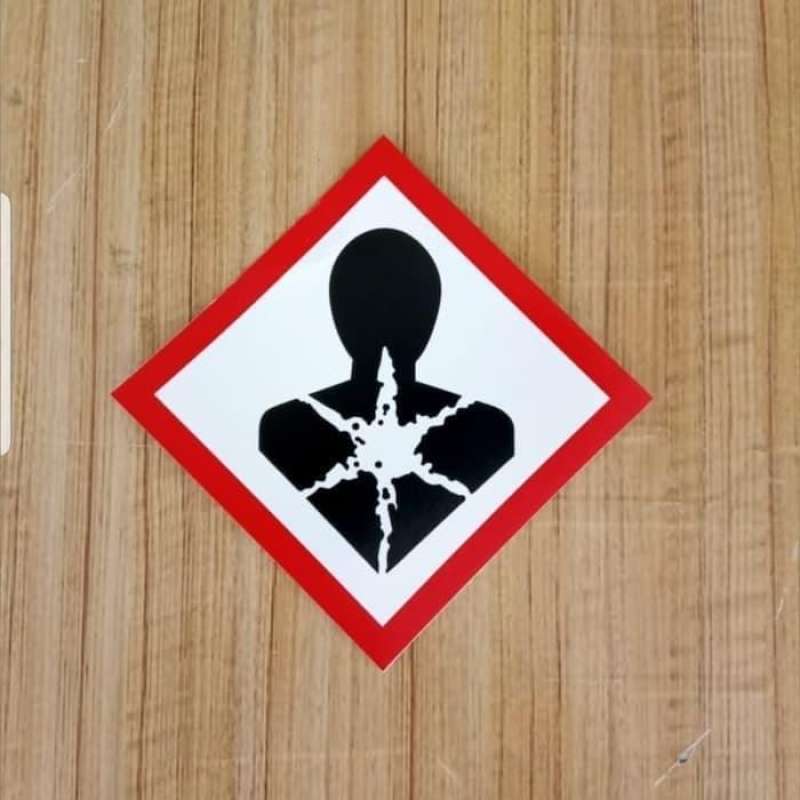 Jual SIGN STICKER SYMBOL LIMBAH 10X10CM K3 RAMBU di Seller Sentral ...
