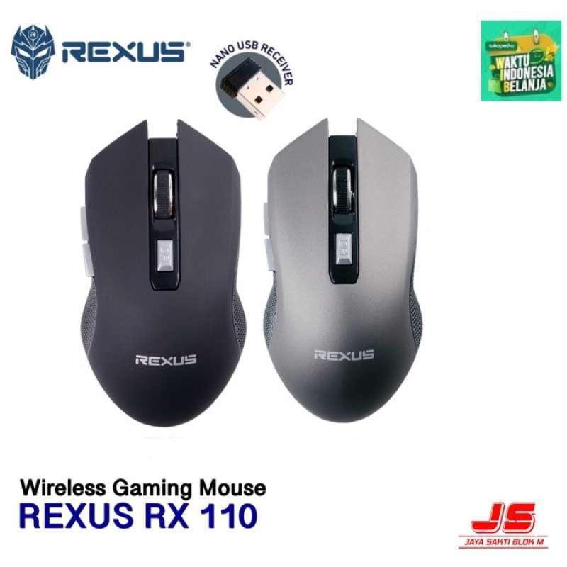 Jual Rexus Rx110 Xierra Professional Wireless Gaming Mouse di Seller ...