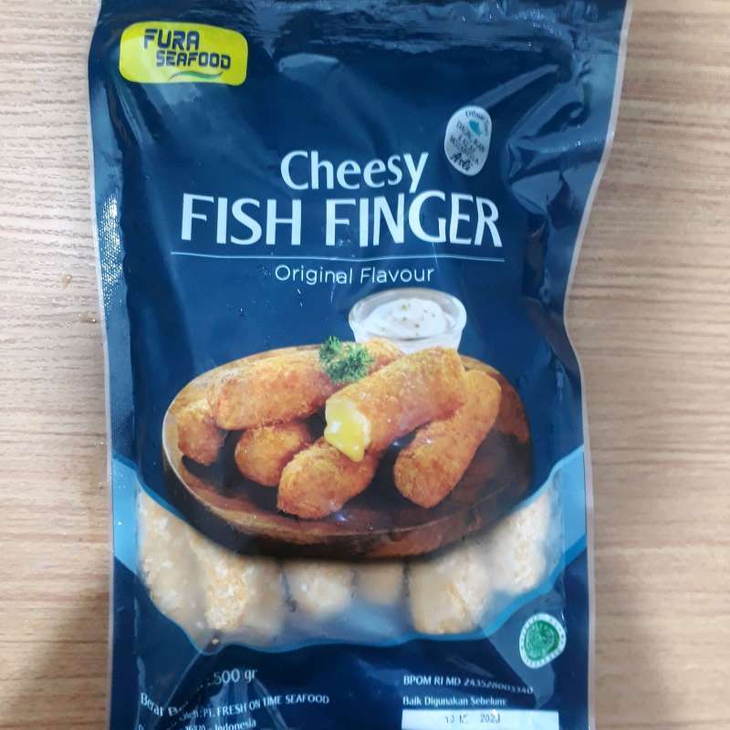 Jual Fura Cheesy Fish Finger 500gr Daging Ikan & Keju Mozarella Di ...