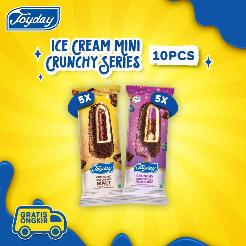 Jual Joyday Ice Cream MINI PACKAGE - CRUNCHY SERIES di Seller Joyday ...