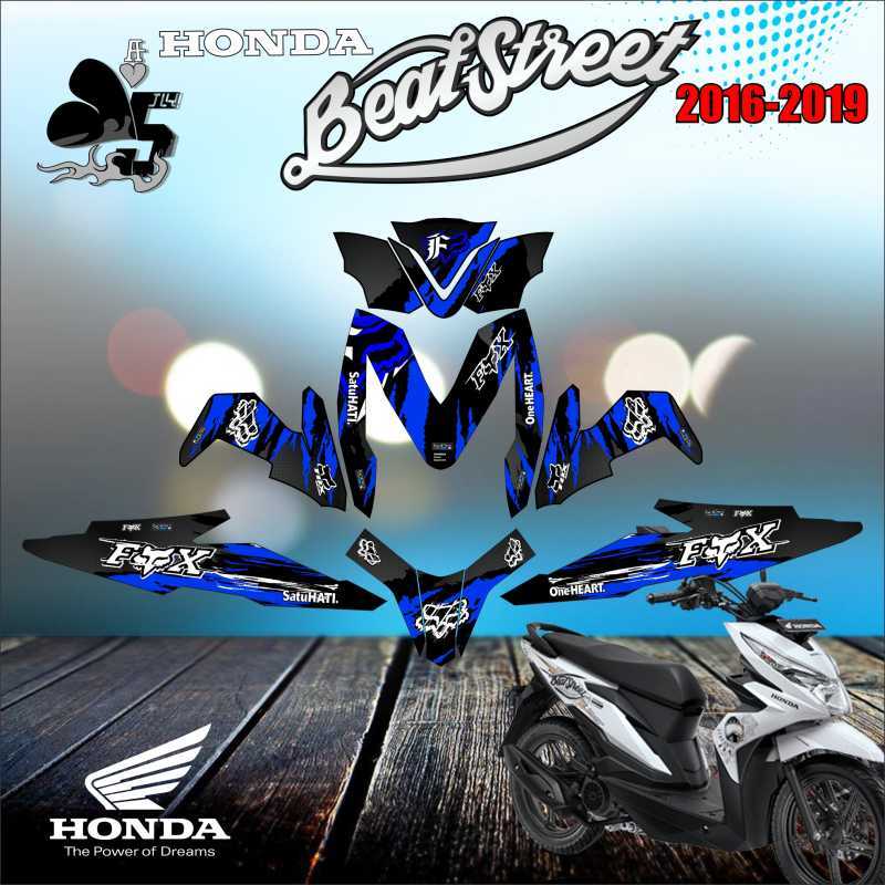 Jual STICKER DECAL HONDA BEAT STREET FULL BODY FOX di Seller AS5JLY ...