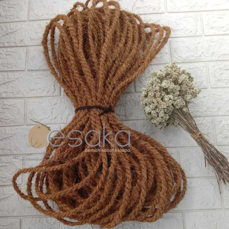 Jual Tali sabut kelapa tali tanaman tali besar diameter 10mm panjang ...