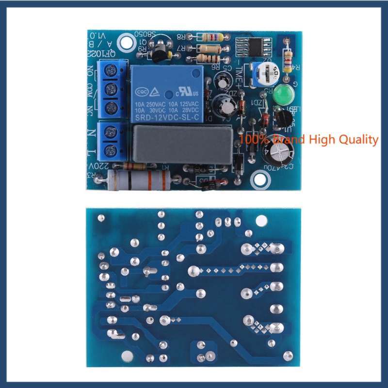 Promo [IN STOCK/]AC 220V Timer Relay Delay Module Adjustable Timing ...