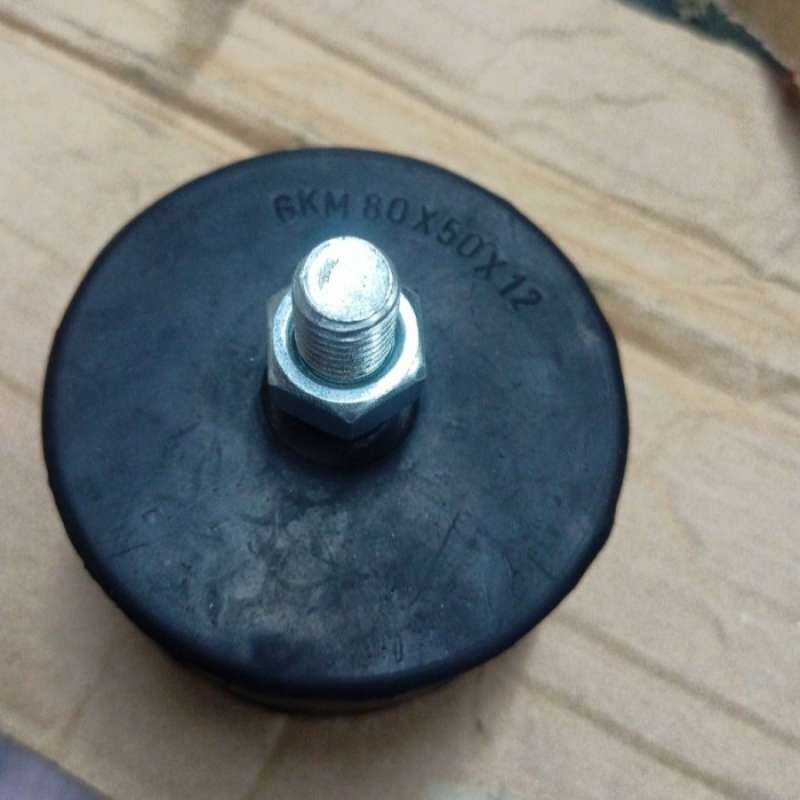 Jual Karet Mounting 80 X 50 X M12 Baut 1 | Rubber Mounting Engine Di ...