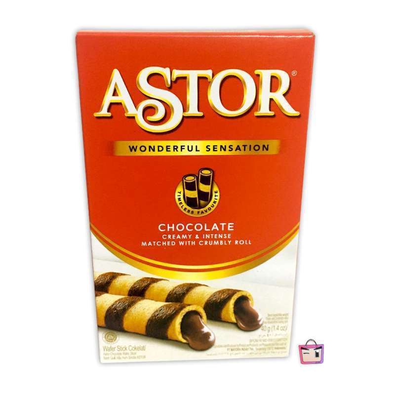 Jual Astor Wafer Stick Chocolate Box 40gr di Seller D31 Store - Waluya, Kab. Bekasi | Blibli
