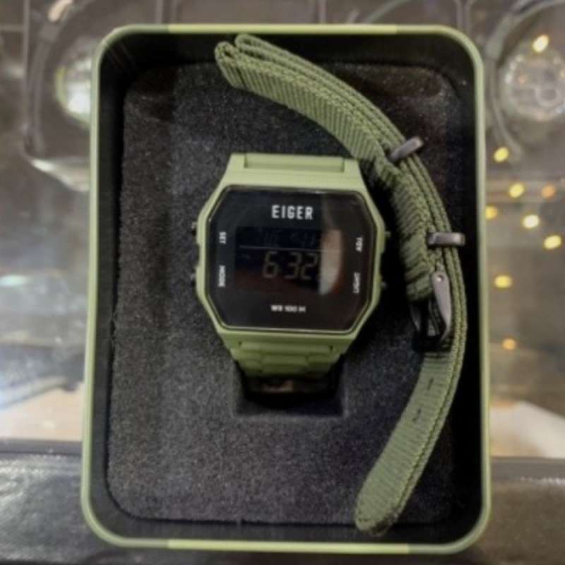 Promo Jam Tangan Eiger Original Provo Olive Diskon 20% di Seller AQILA ...