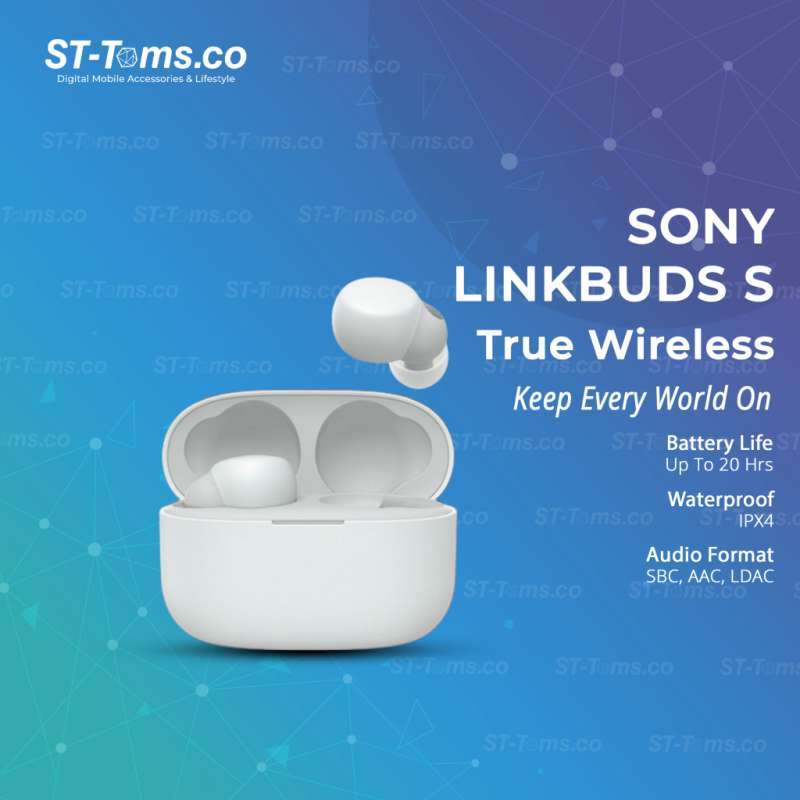 Jual Sony LinkBuds S True Wireless Stereo TWS Earbuds - White di Seller ...