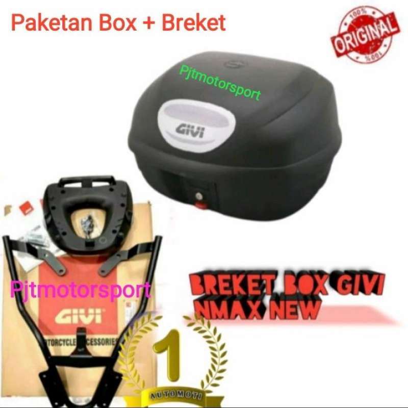 Jual Box Givi E33Nx Nmax-2020/2021/2022 Paketan Bracket + Box Givi ...