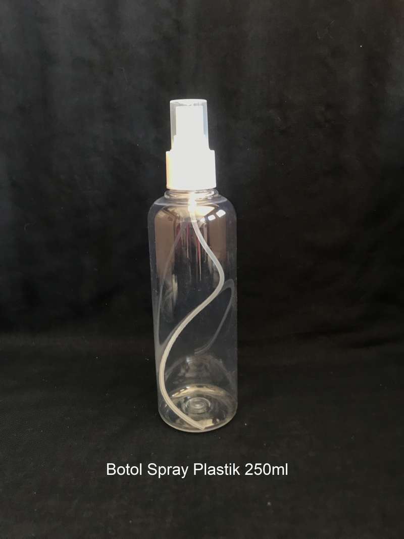 Promo Botol Spray Plastik 250ml Transparan Diskon 19% di Seller Prisma ...