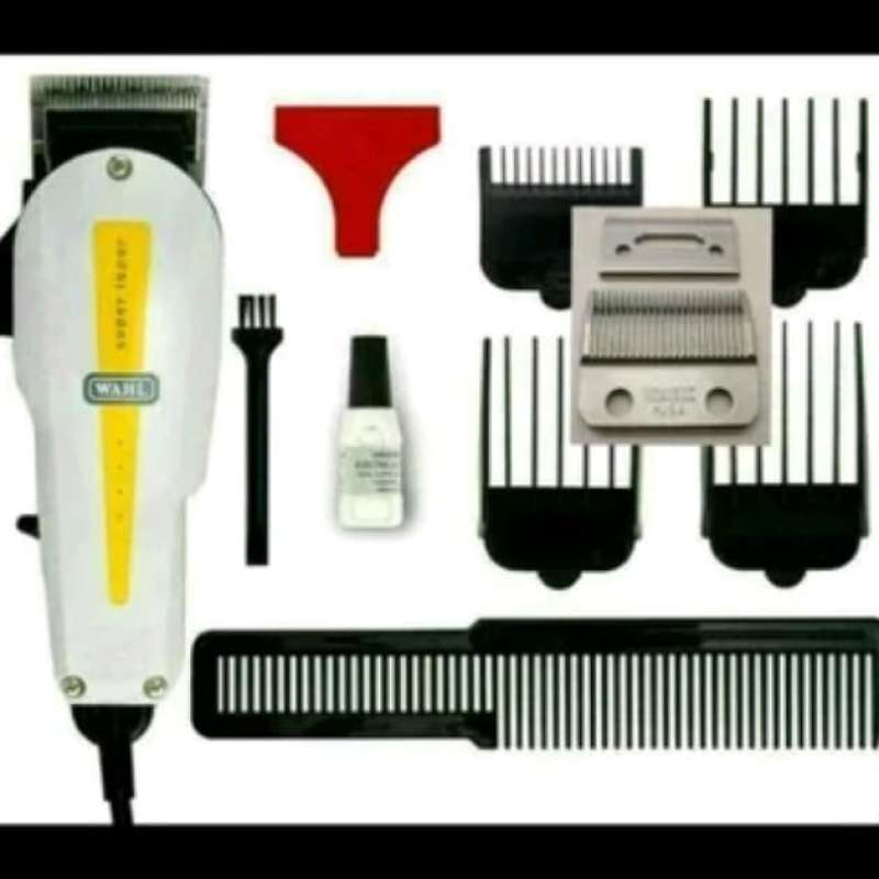 Jual Alat Pencukur Rambut Mesin Cukur Wahl Usa+Mata Pisau Cadangan di ...