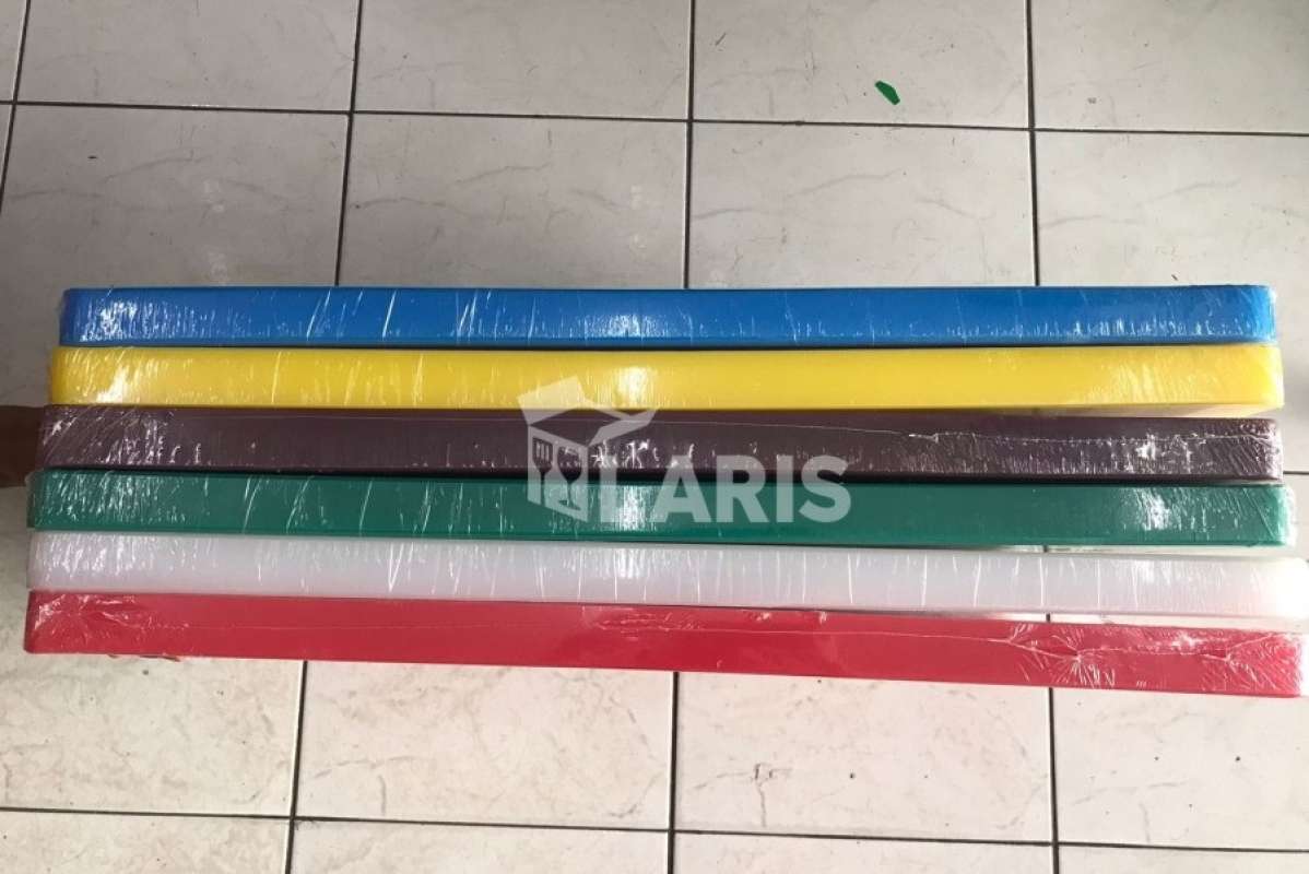 Jual Talenan Plastik Warna Tebal 60 x 40 x 3cm | HDPE Cutting Board ...