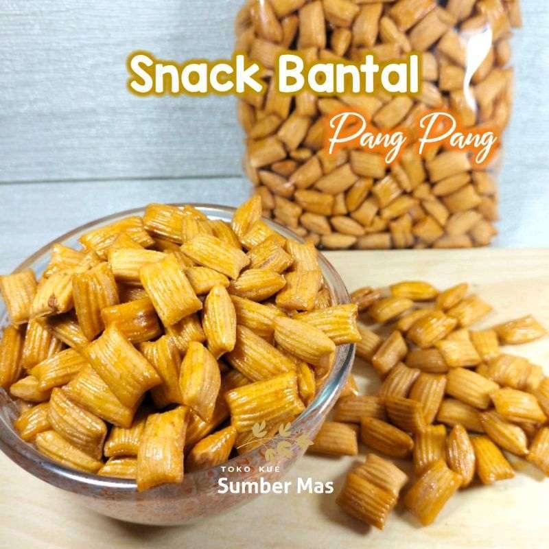 Promo Snack Cemilan Jajanan Kue Pang Pang Manis 250 Gram kue kering ...