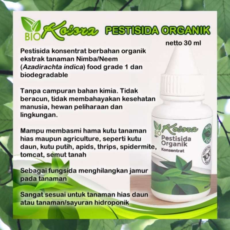 Jual Pestisida Organik Viral Bio Koiora Basmi Kutu Serangga Jamur ...