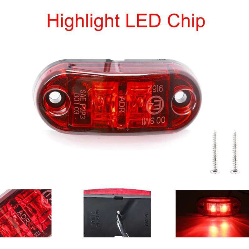 Jual 30-4-1 10-30v Universal Led Sisi Marker Lampu Indikator Lampu ...