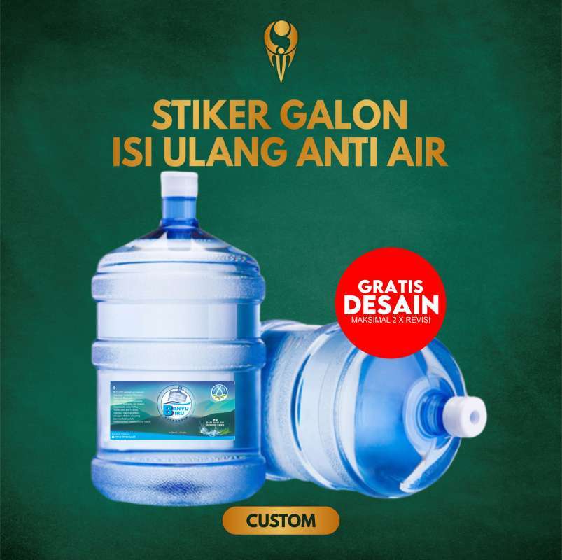 Jual Stiker Galon Isi Ulang Anti Air - Soldimpro Di Seller Soldim ...
