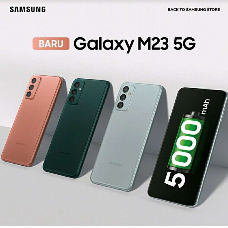 Promo Samsung Galaxy M23 5G 6/128GB - Light Blue Diskon 5% di Seller ...