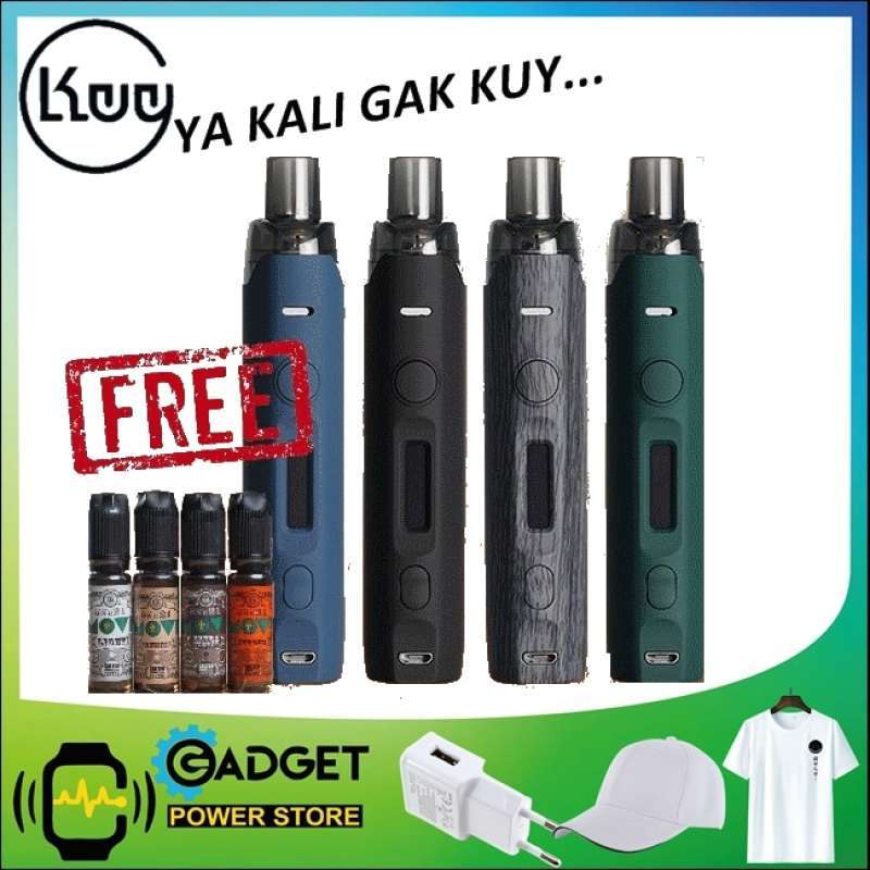 Jual VAPE Authentic KUY Pod Mod 80w by MOVI x Isurevape Free Liquid ...