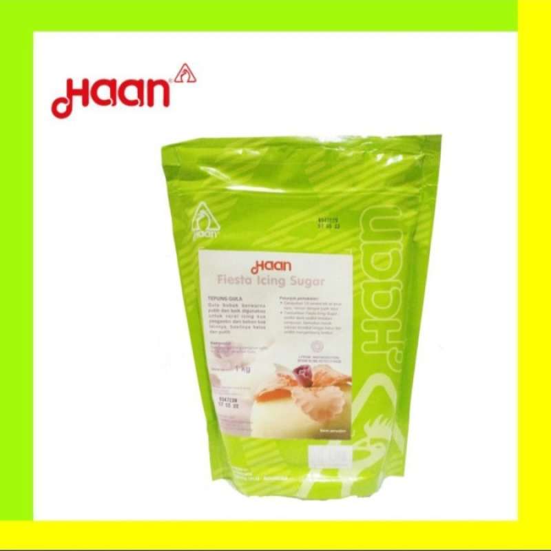 Promo Haan Fiesta Icing Sugar 1kg Diskon 50% di Seller Adila Store ...
