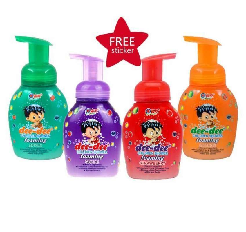 Jual Dee Dee FOAMING BODY WASH SABUN MANDI 225ml BTL PUMP - Grape - Fom Pump 225ml di Seller ...
