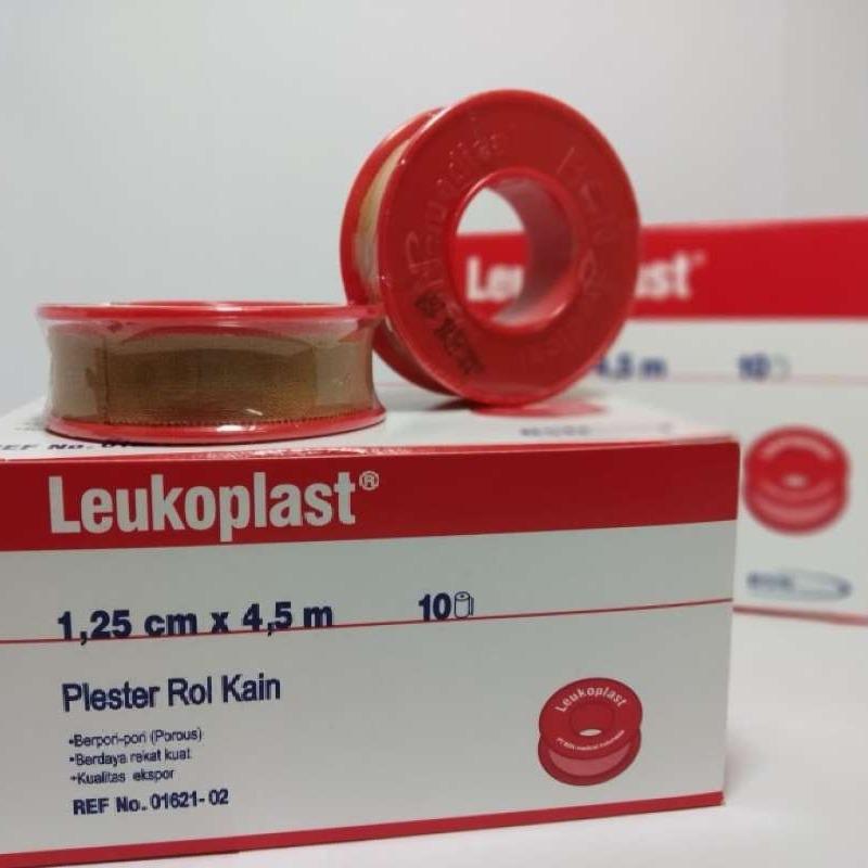 Jual Leukoplast 1.25 Cm X 4.5 M / Plaster Roll 1.25 Cm X 4.5 M 1 Box ...