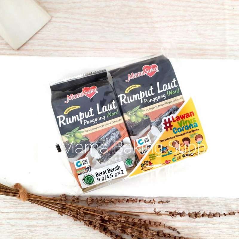 Jual MAMA SUKA Mamasuka GIM Seaweed Rumput Laut Panggang ORIGINAL 4,5gr ...