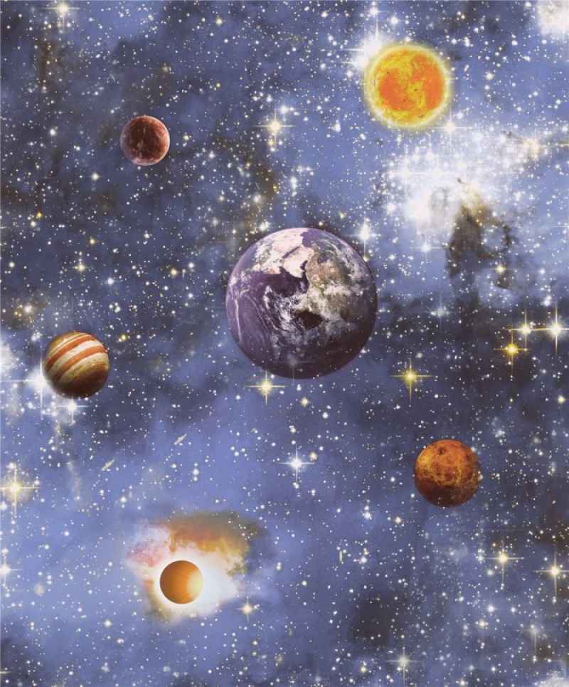 Promo Wallpaper Dinding Motif Galaxy / Wallpaper Luar Angkasa Dc5152 ...