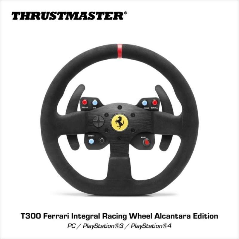 Jual Thrustmaster T300 Ferrari Integral Racing Wheel Alcantara Edition ...