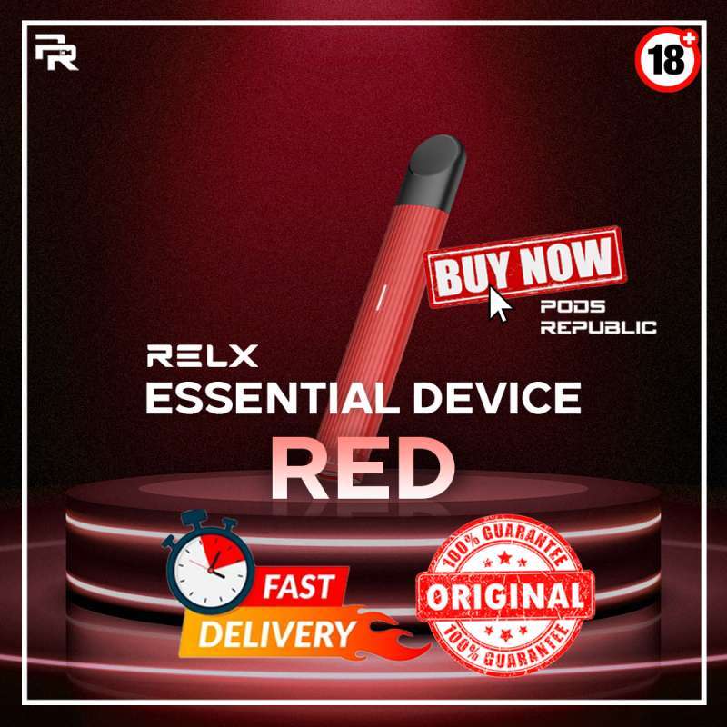 Jual RELX Essential Device - Red (Merah) di Seller Pods Republic ...