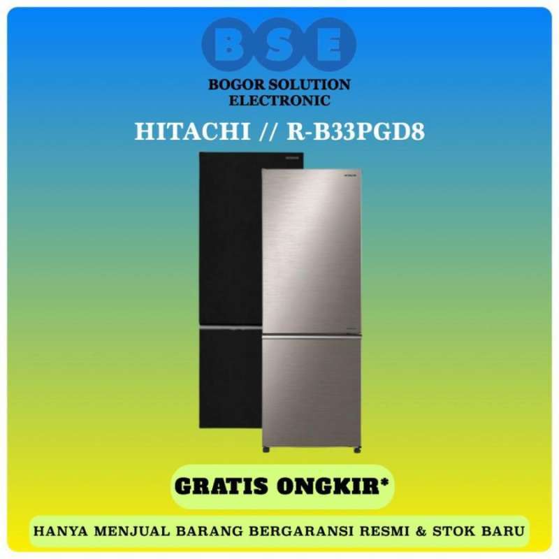 Jual Kulkas Freezer Bawah Hitachi RB33PGD8 275 L R-B33PGD8 Freezer Bawah di Seller Bogor ...