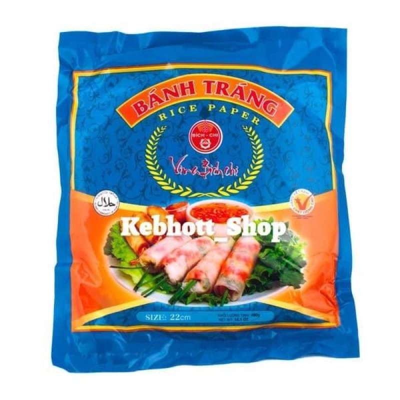 Jual Banh Trang Rice Paper Roll 22cm | Bich Chi | Kulit Lumpia Vietnam ...