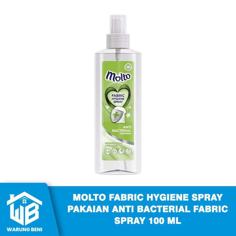Jual Molto Fabric Hygiene Spray Pakaian Anti Bacterial Fabric Spray 100 ...
